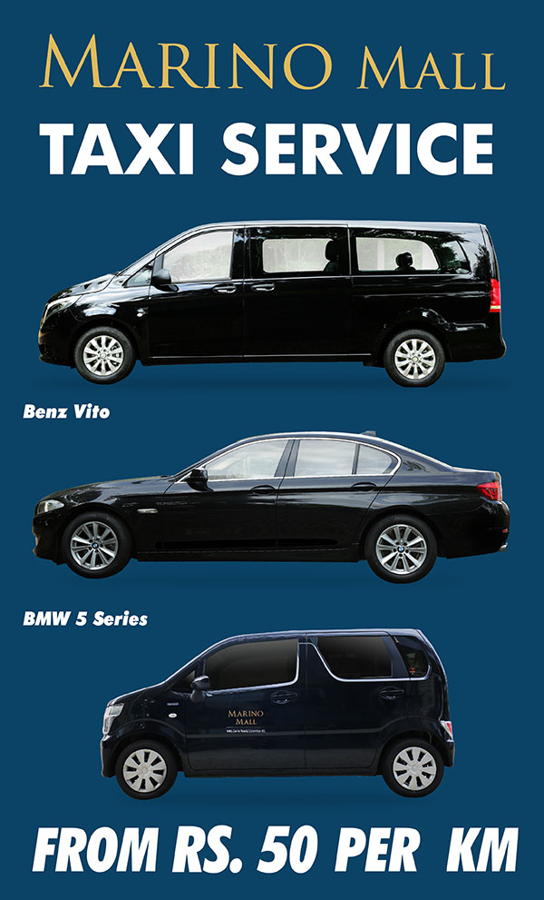 Taxi Service | Marino Mall Colombo